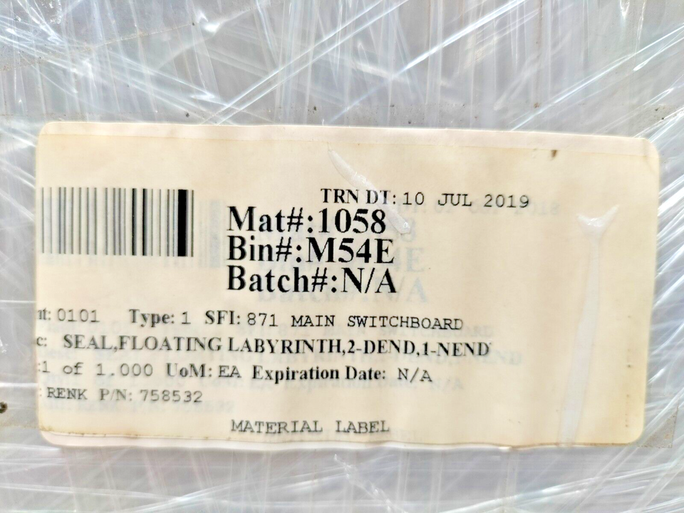 ABB 3AFP9901202 FLOATING LABYRINTH SEAL | eBay