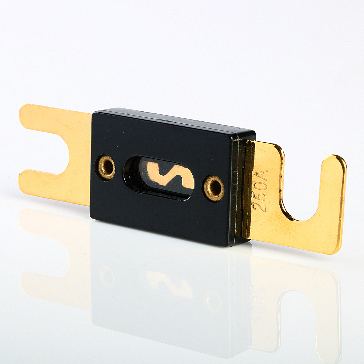 4 Pack Nickel Plated ANL Fuse Auto Stud Fuses 250A AMP Gold plated | eBay