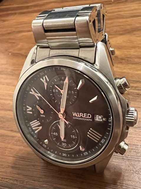 Wired 591947 Vd57-kz10 Quartz Analog Wrist Watch for sale online | eBay