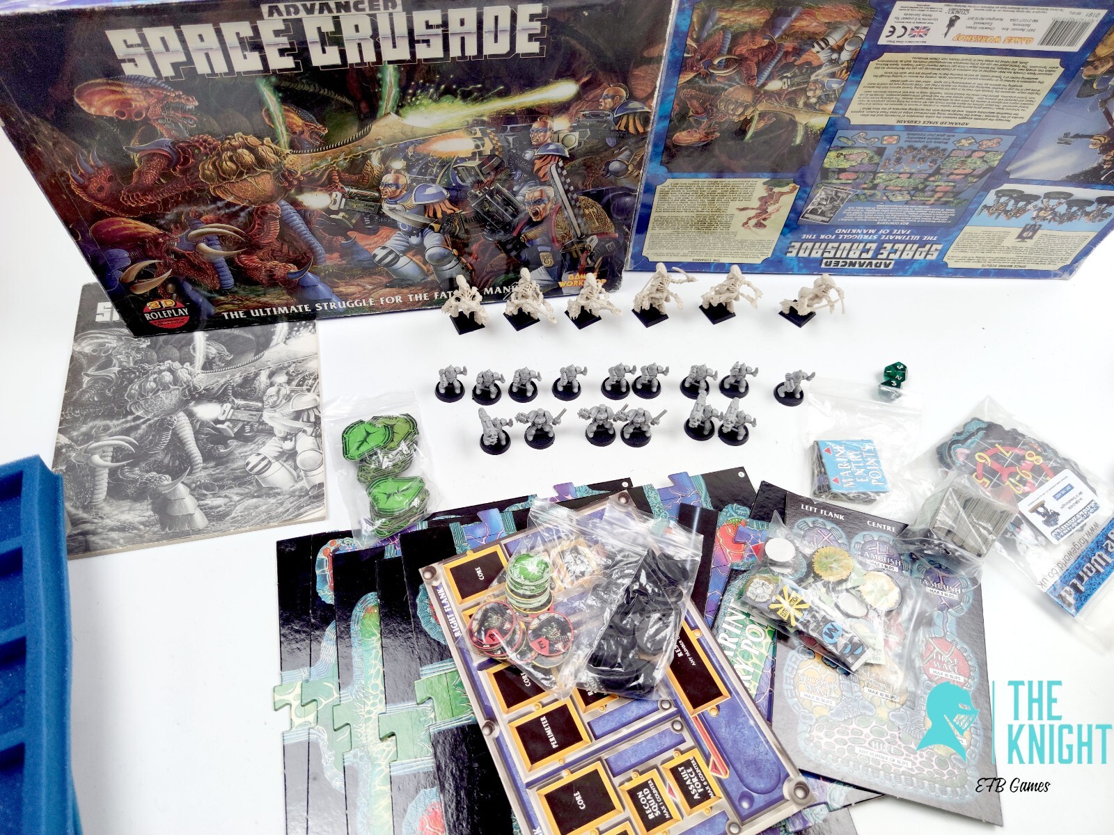 Advanced Space Crusade Board Game 100% complete Warhammer 40k [1990] | eBay