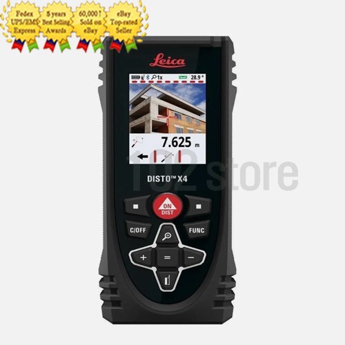 Leica DISTO X4 Laser Distance Measurer Rangefinder Bluetooth IP65 ...