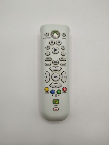Official Microsoft Xbox 360 Universal Media DVD Remote Control - White ...