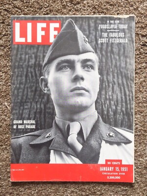 Life Magazine - January 15 1951 F Scott Fitzgerald / Yugoslavia's Tito ...
