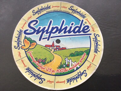 Etiquette Fromage Montagne Sylphide Mayenne Cheese Label | eBay