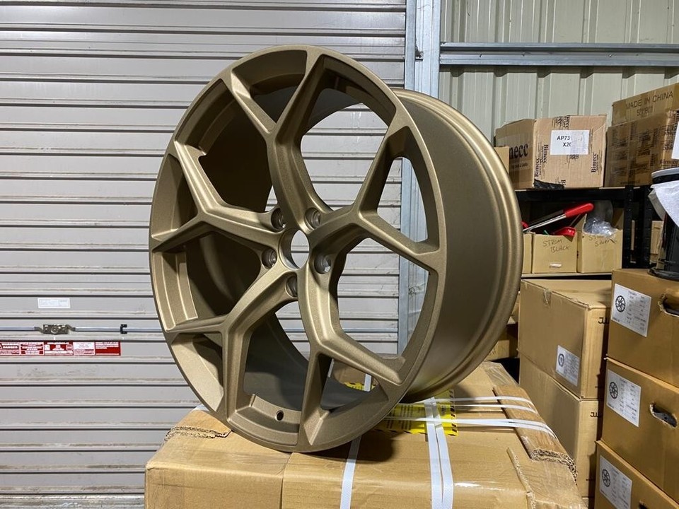 20” NEW X4 2023 RS6 Style Alloy Wheels Satin Bronze AUDI A5 A6 A7 A8 ...