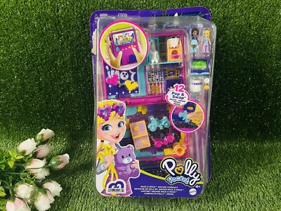 Polly Pocket Race & Rock Arcade Toy Compact 2021 Mattel *New w/Back ...