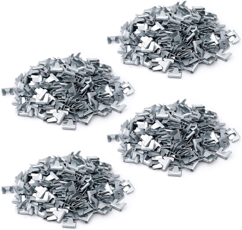 1200 Pieces Wire Cage Clips Rabbit Cage Clips Cage Building Clips for ...