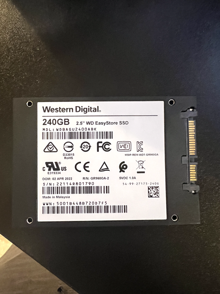 EasyStore 240GB Internal SSD SATA | eBay