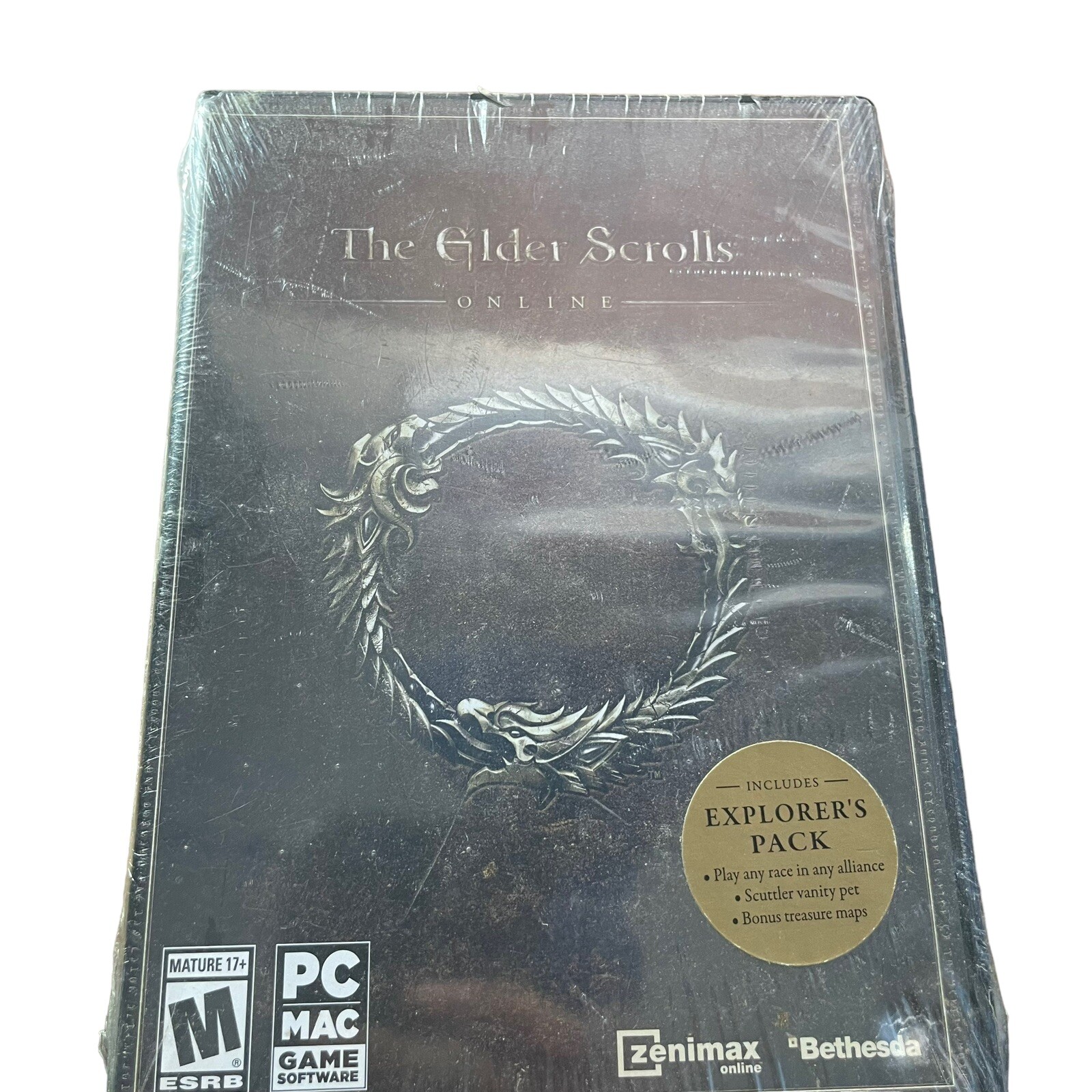 New! The Elder Scrolls Online w/ Explorer's Pack (PC/MAC DVD-ROM, 2014 ...