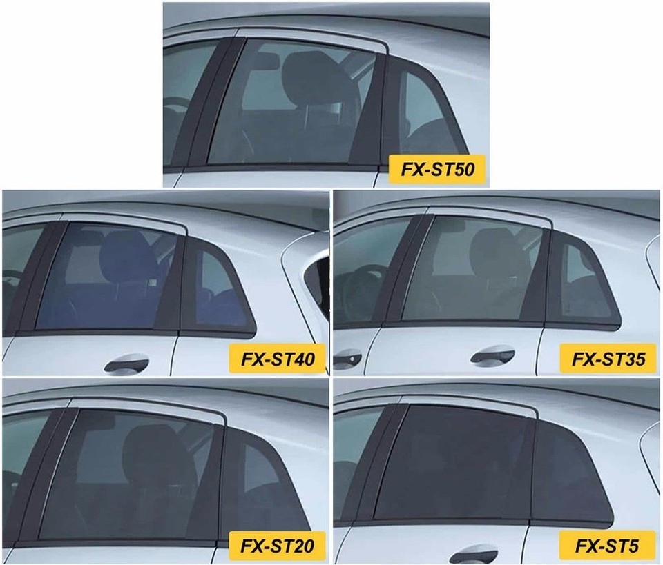 3M Window Film Charcoal FX-ST40 40% VLT Automotive Solar Tint Multi ...