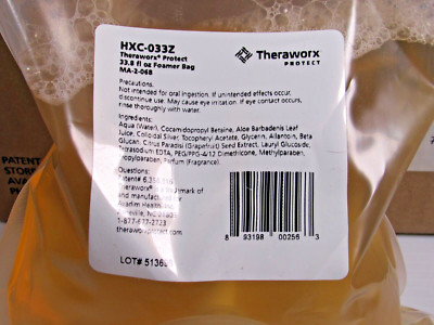 Theraworx Protect HXC-033Z 33.8 Fl Oz Foamer Bag MA-2-069 | eBay