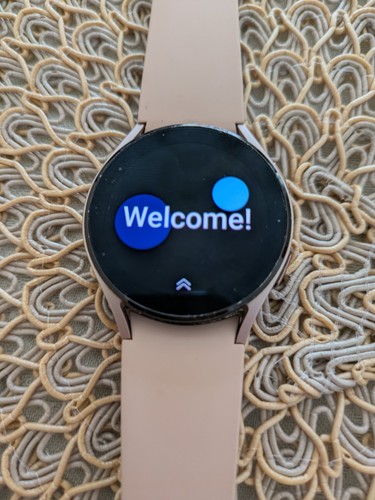 Galaxy Watch 4 Samsung Galaxy 40 mm face Pink Gold, R865, LTE,Blootooth ...