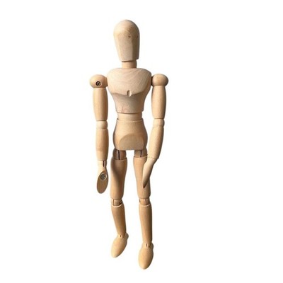 Wooden Mannequin Figure 8 Inch Male Human Body Artist Drawing Model ...