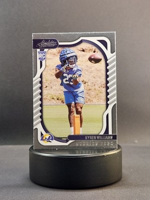 2022 Panini Absolute Football Card RC #182 Kyren Williams - Los Angeles ...
