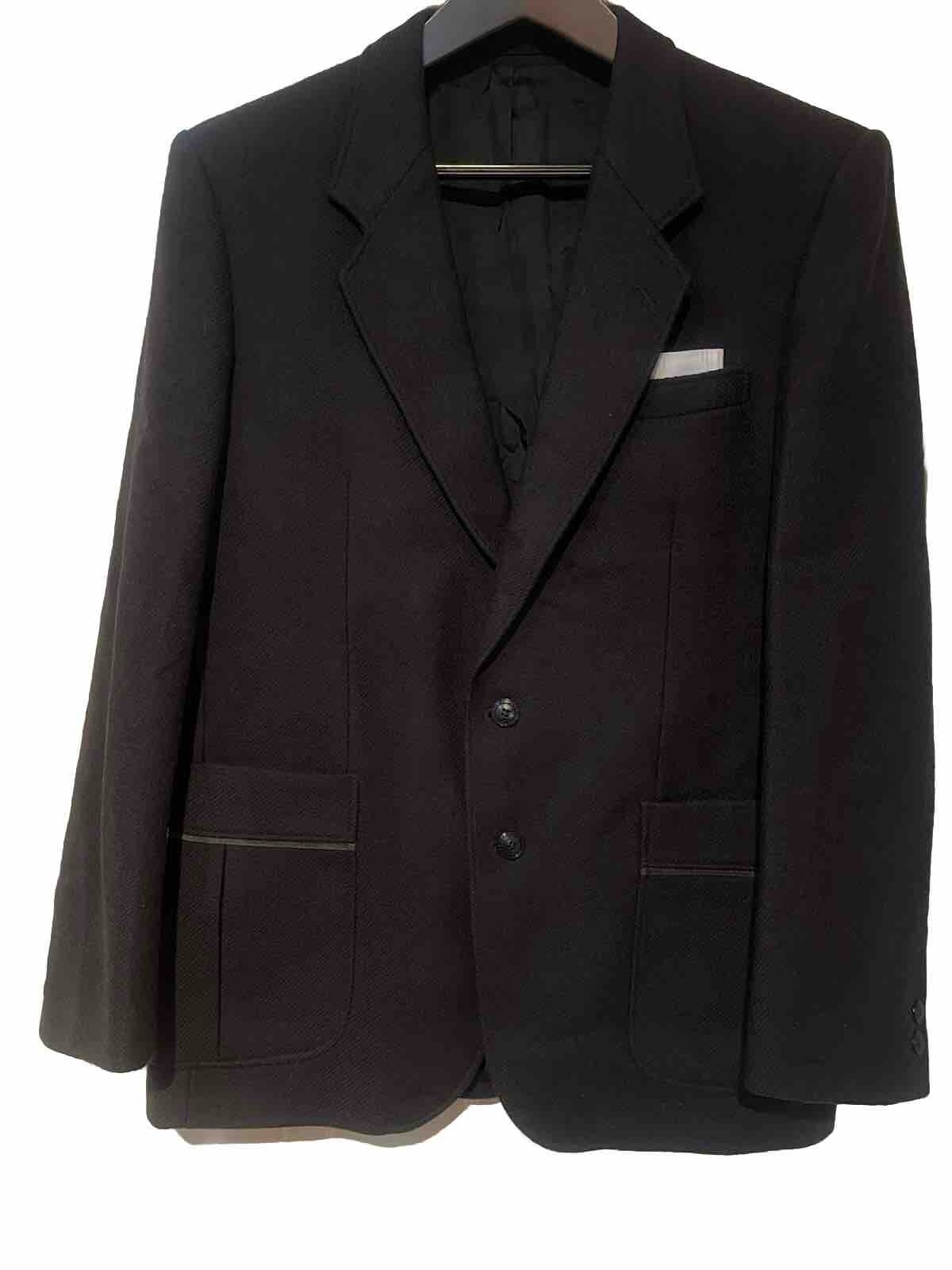 Varteks International Vintage Classic Sports Blazer Jacket Charcoal UK ...