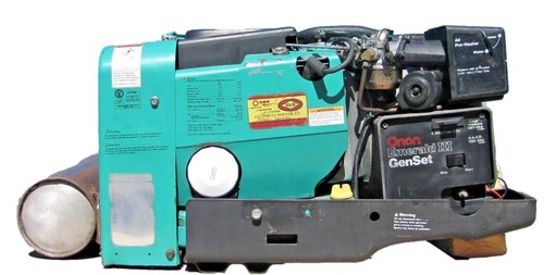 Onan Emerald III Genset RV Motorhome Generator 4 KW 4000 Watt 120V ...