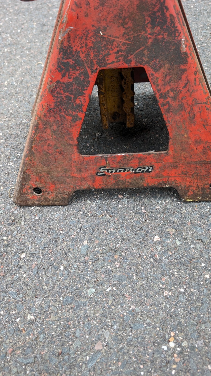 Set of 2 Vintage Snap-on 5 Ton Jack Stands Ya-875 YA875 Made in USA for ...