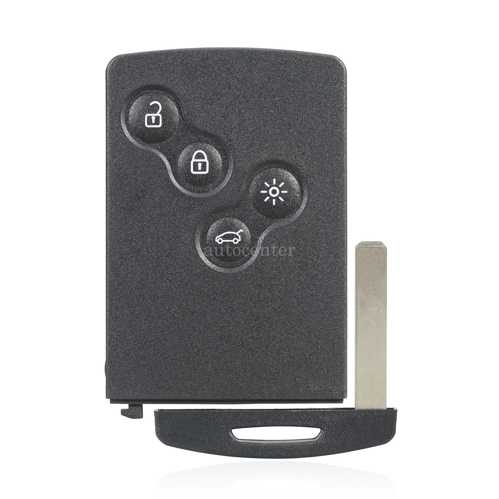 REMOTE SMART CARD KEY FOB 4 Button 433MHZ FOR RENAULT MEGANE SCENIC ...