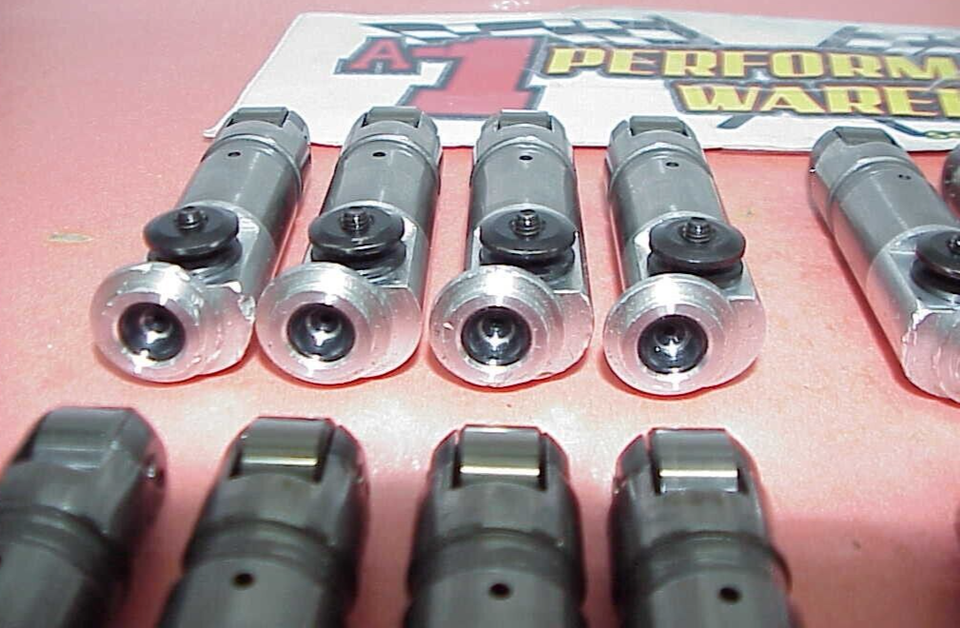 16 ISKY .842" Mechanical Solid Roller Lifters SB Chevy Intake Offset 3. ...