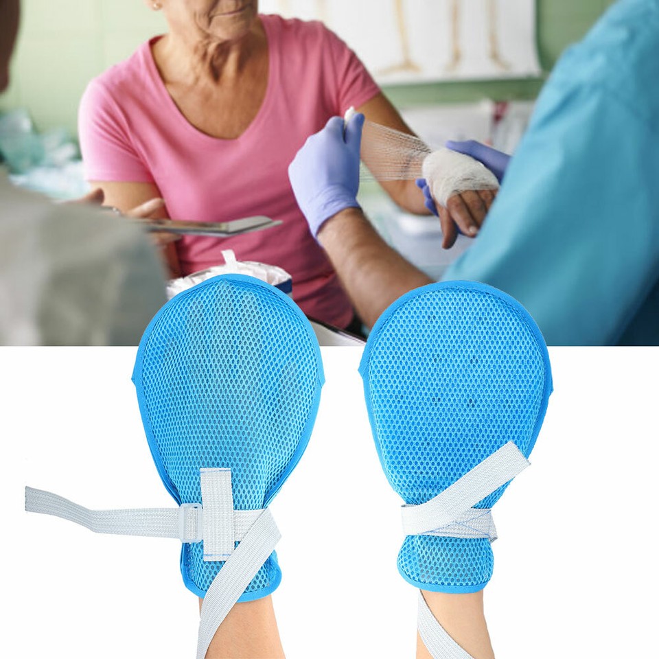 Hand Fixed Restraint Glove Finger Control Protectors Safety Finger ...