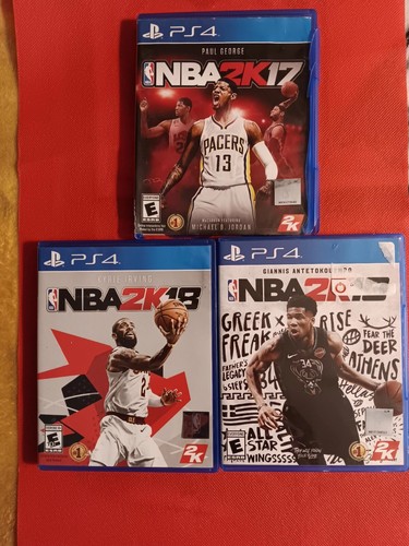 NBA 2K17, 2K 18 and 2K19 for PS4-CIB | eBay
