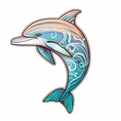 Autoaufkleber Sticker Niedlicher Delfin Aufkleber 9X9 cm | eBay.de