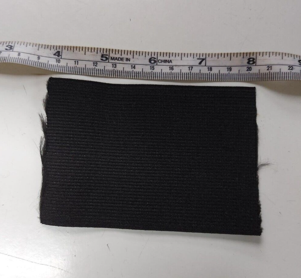 Premium Black Elastic 3 inch Wide Waist Cuffs Sewing Haberdashery ...