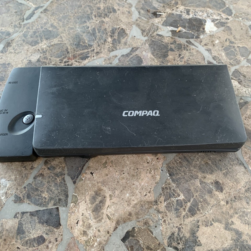 Rare Vintage COMPAQ C120+ Palmtop Mini Pocket PC PDA Retro Laptop With ...