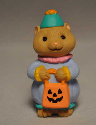 Hallmark Halloween Squirrel Clown QFM 8263 Merry Miniature | eBay