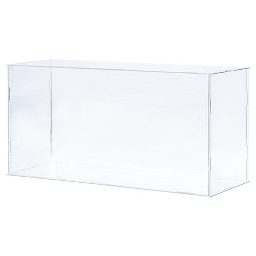 Acrylic Display Case Plastic Box Cube Storage Box Assemble Showcase ...