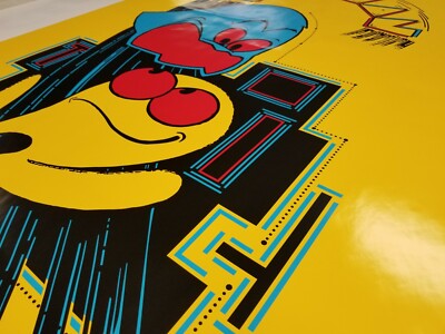 Pac-Man Arcade Game Side Art & Kick Set - Highest Quality Available ...