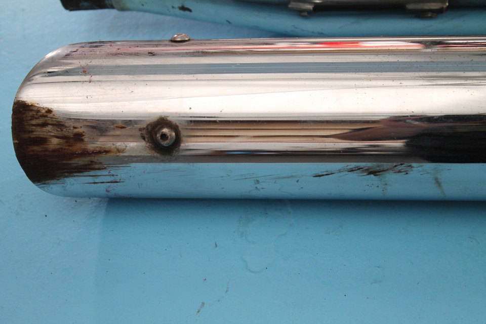 1442 13 HARLEY-DAVIDSON ROAD KING EXHAUST PIPE MUFFLER SLIP ON CAN ...