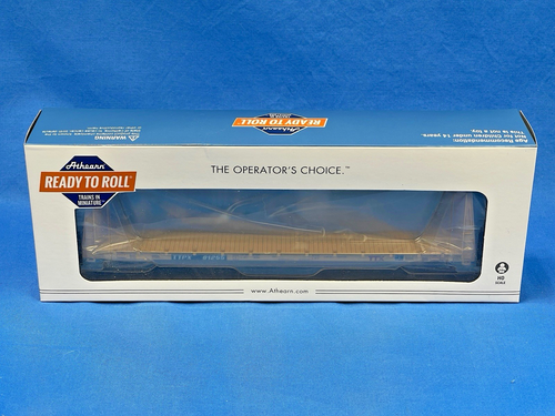 Athearn Ready To Roll - 60' Bulkhead Flat Car - TTPX 81255 - ATH90558 - NEW | eBay