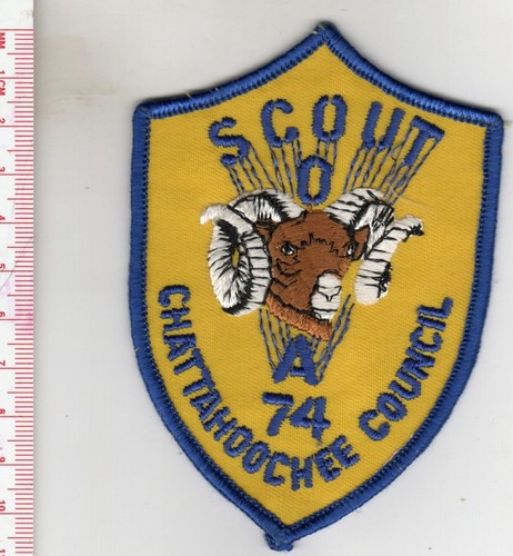 1974 CHATTAHOOCHEE COUNCIL SCOUT -O- RAMA PATCH | eBay