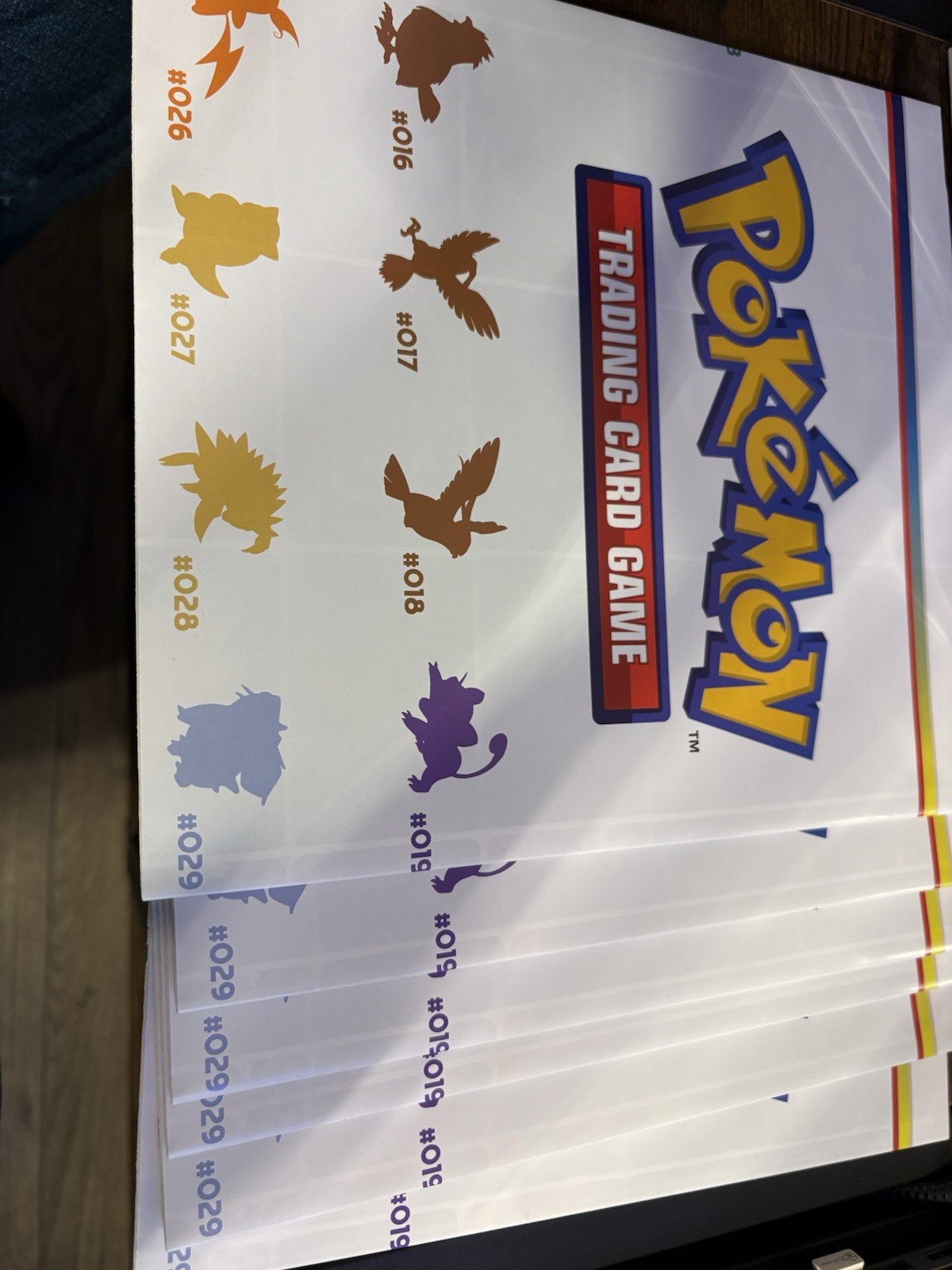 Pokemon TCG - 151 Poster Collection POSTER (Poster Only)(lot of 6) | eBay