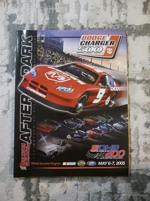 2005 Dodge Charger 500 at Darlington Raceway NASCAR Program - May 7 ...
