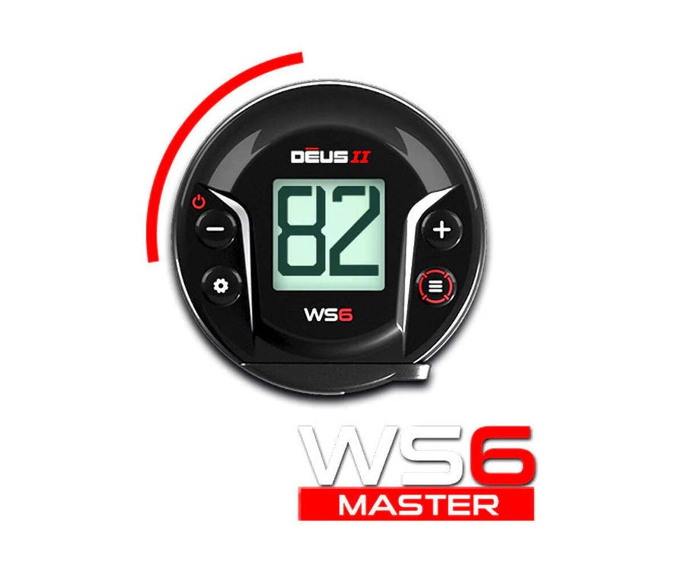 XP DEUS II WS6 Master Metal Detectors Conversion Pack With 11" FMF Coil ...