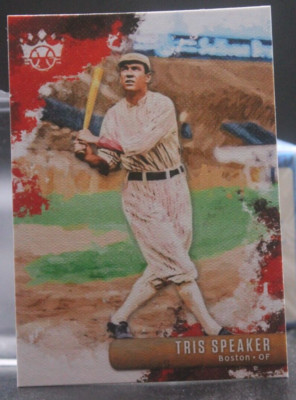 Tris Speaker (Red Sox/HOF) - 2019 Panini Diamond Kings #12 | eBay