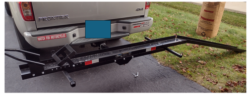 motorcycle carrier hitch mount Harbor Freight | eBay