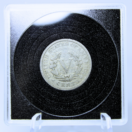 1901 Liberty Head V Nickel • Barber Design • Vintage U.S. Coin • 5 ...