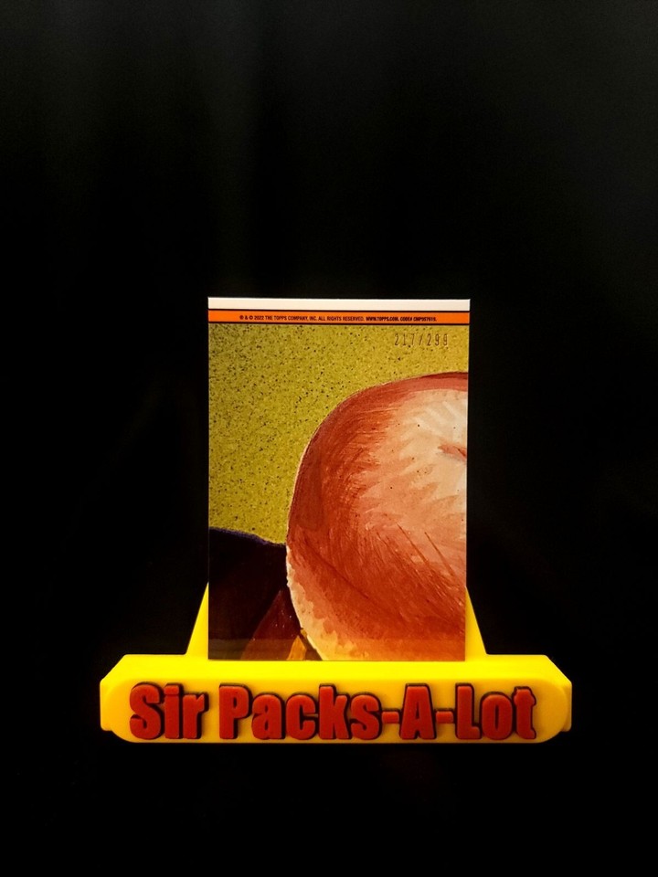 2022 Topps GPK Chrome 5 #168a Handy Randy ***Green Wave Refractor #217/ ...