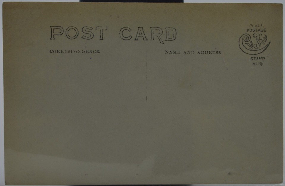 Early 1900's CYKO - RPPC, Real Photo Postcard, Dirt Road/Brick Mansion ...