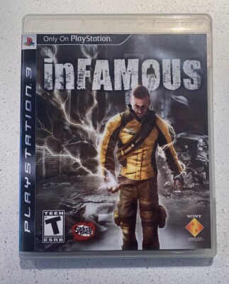 Infamous PS3 PlayStation 3 Disc - Complete CIB 2009 Sony 711719811923 ...