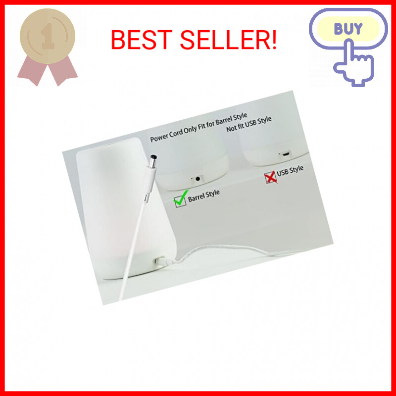 LEFXMOPHY Adapter Power Cord Replacement for Hatch Baby Rest, Rest+ and ...