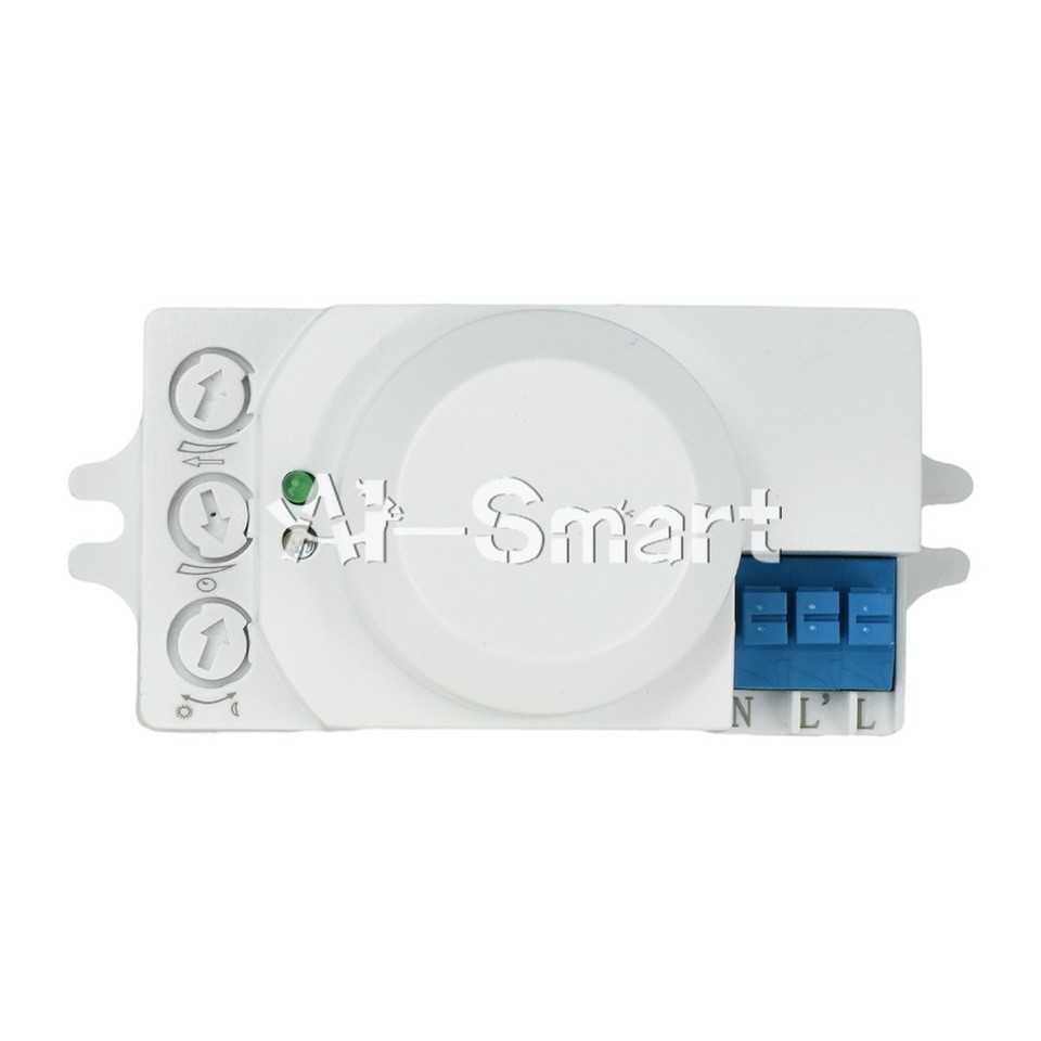 AC 220V-240V 5.8GHz Microwave Radar Sensor Motion HF Detector Light ...