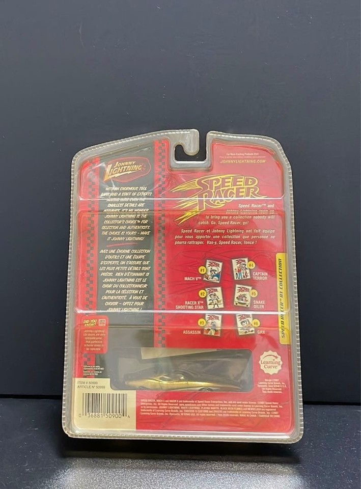 Johnny Lightning Speed Racer Fastest Car Rare | eBay