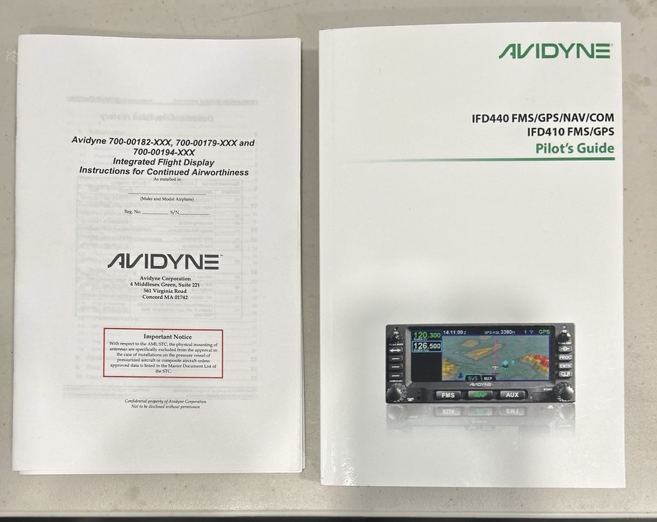 Avidyne IFD 440 GPS/NAV/COM | eBay