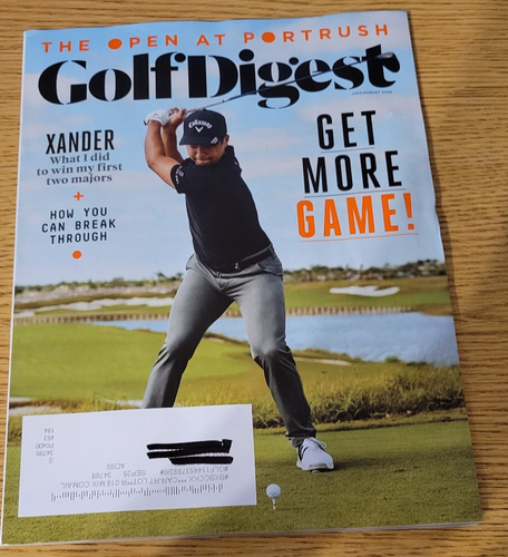 Xander Golf Digest July / August 2025 | eBay