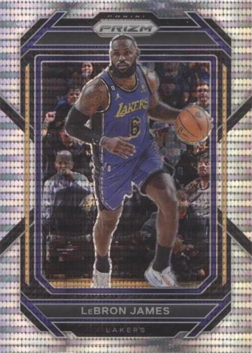 2022-23 Panini Prizm - LeBron James #134 Pulsar Prizm for sale online ...