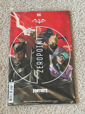 BATMAN FORTNITE ZERO POINT 1 VARIANT-A SEALED WITH CODE FOR HARLEY ...